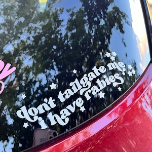 Funny Tailgating Vinyl Decal Chill Btch Car Window Decal Sticker, Car ...