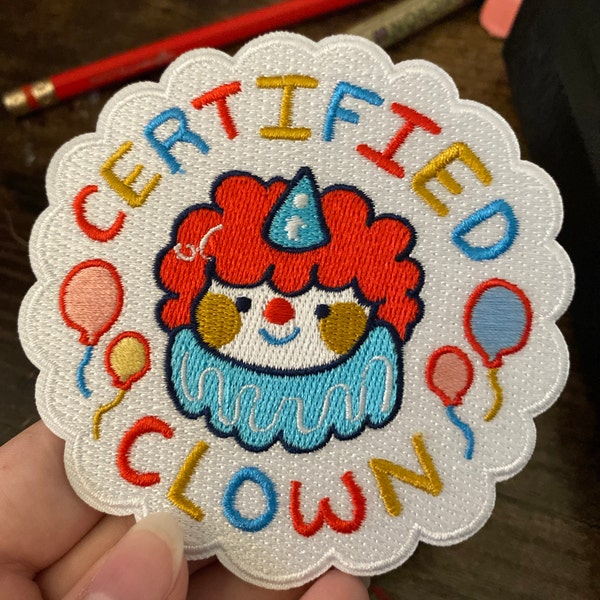 Certified Clown Patch! - Etsy