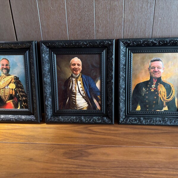 CUSTOM Royal Portrait Painting From YOUR Photo / Personalized Family ...