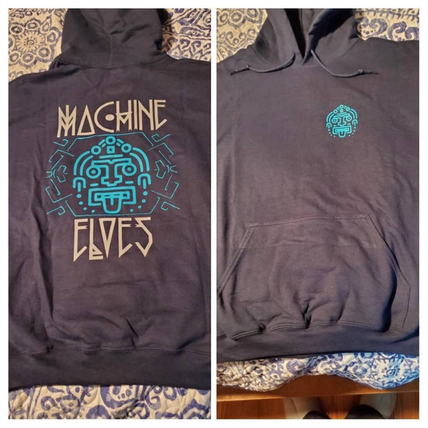 DMT MACHINE ELVES Hoodie Inspired by Terrence Mckenna Psychedelic ...
