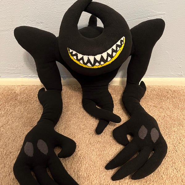 Big Cube Plush Toy – JSAB Inspired, Handmade Blue Fleece Plushie - Etsy