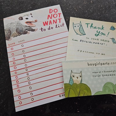 Cat TO DO LIST Notepad by Boygirlparty, Bowtie Kitty Cat Note Pad Memo ...