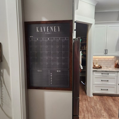 Command Center Dry Erase Whiteboard 18x24 OR 24x36 Personalized and ...