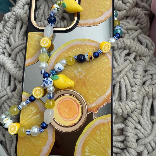 Green,blue,purple,orange,yellow,red Phone Charm Strap, Phone Strap ...