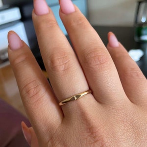 Pinky Initial Ring Personalized Signet Ring Custom Pinky - Etsy