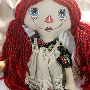 Doll Pattern, Annie Has a NEW DRESS Includes DOLL and Clothes, Pdf Rag ...
