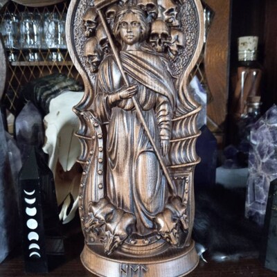 Hel, Hel Statue, Norse Goddess, Norse Pantheon, Viking Pagan Asatru ...