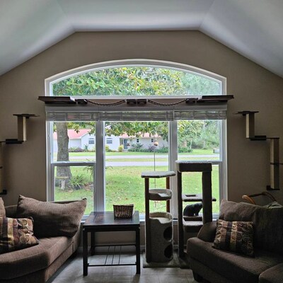 Cat Bed and Steps, Cat Shelves for Wall, Сat Platform, Cat Wall Shelf ...