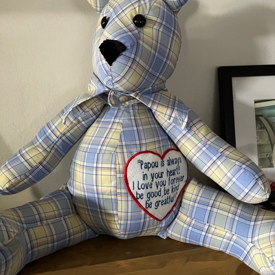 Memory Patches for Bears or Pillows - Etsy