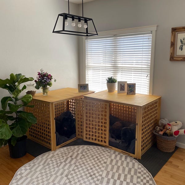 Stylish Dog Crate, Modern Dog House, Decorative Dog Crate, Large Dog ... Stylish Dog Crate, Modern Dog House, Decorative Dog Crate, Large Dog ...