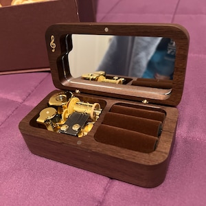 Custom Melody Music Box / Personalized Music Box With a Custom - Etsy