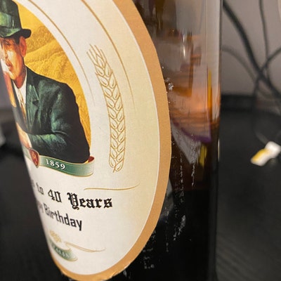 Personalised Birra Moretti Beer Lager Bottle Alcohol Birthday Wedding ...