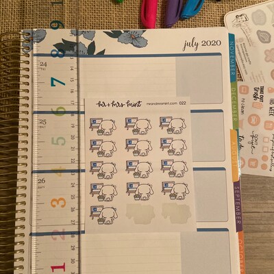 Zoom Meeting Printable Planner Stickers Hand Drawn Stickers, Planner ...