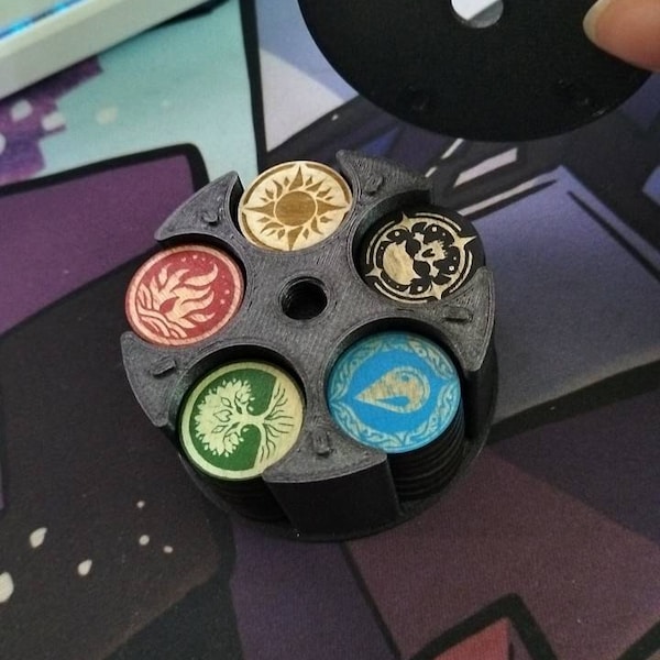 Wooden Ability Counter Set Compatible With Magic MTG Laser Engraved Set ...