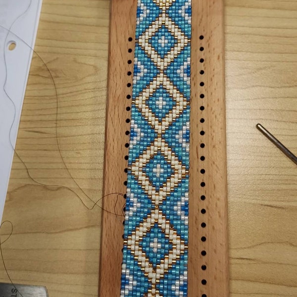 Bead Loom Pattern, Bead Loom Pattern, Bead Loom Bracelet Pattern, Loom ...