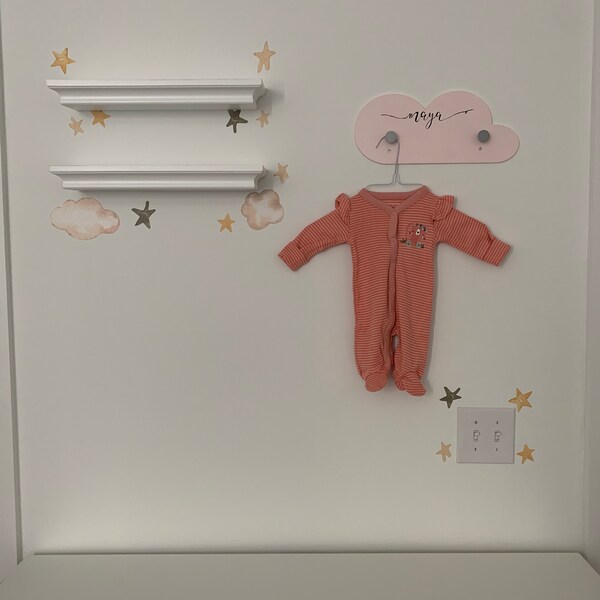 Personalized Clothes Hooks for Kids - Etsy