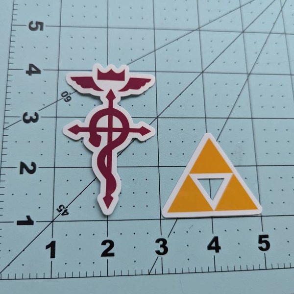 FMA Stickers - Vinyl Die-cut Stickers - Fullmetal Alchemist / Fullmetal ...