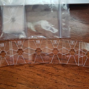 Star Trek Alliance Custom Acrylic AI Ship Base Overlays Set of 12 - Etsy