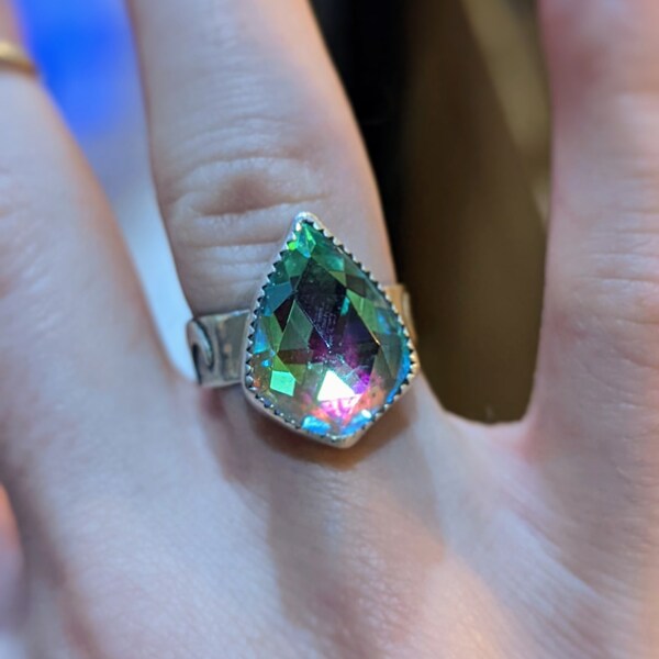 Human Tooth Ring Set in Sterling and Fine Silver, With Spider Web Bezel ...