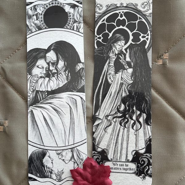 Frankenstein Inspired Bookmarks | Bookmark - Etsy