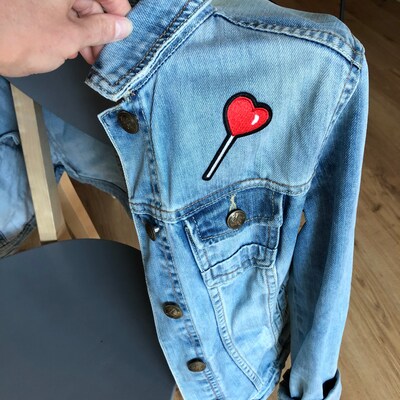 Zipper Patch Iron on Patch Patches for Jackets Iron on - Etsy