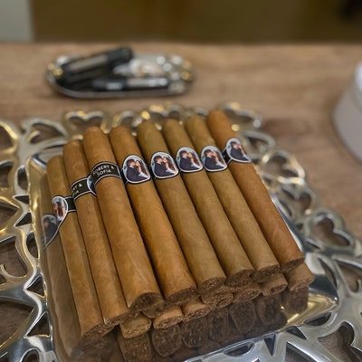 Custom Cigar Labels, Personalized Cigar Sticker Bands, Photo Wedding ...