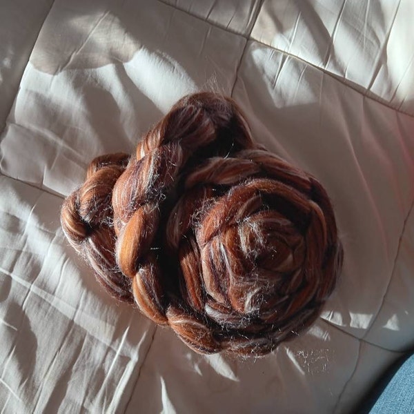 Summer Combed Top Merino Fiber Spinning Fiber Wool Roving Gift for ...