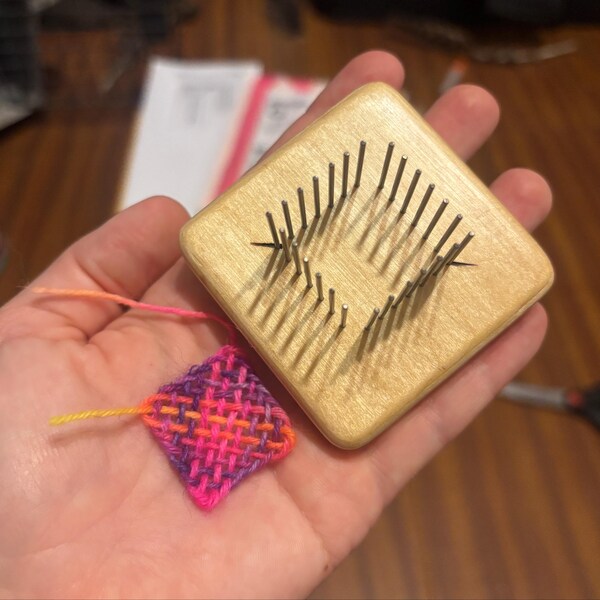 Locker Hook // Weaving Tool, 4.75", 6.5", 8", or 10" (g/4mm) - Etsy