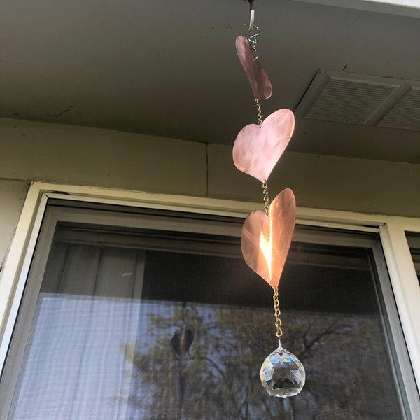 Copper Cattail Wind Chime Garden Stake - Etsy