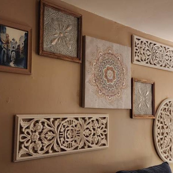 Indian Wall Art, Marathi Woman Oil Painting Print on Canvas, Indian Art ...