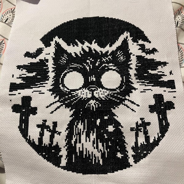 Goth Gnomes Cross Stitch Pattern Bundle Set-6 Horror Gift for Goth X ...