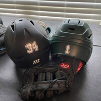 Custom 1 1/2 Inch Individual Helmet Numbers Dye Cut for Each Player ...