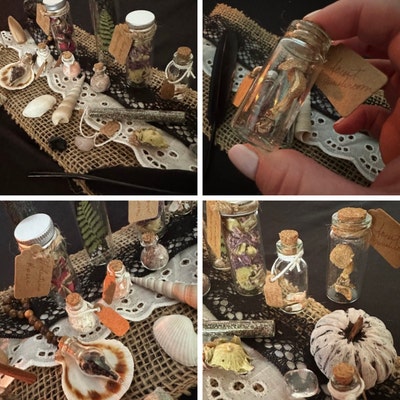 Personalized Apothecary Witch Altar Set Altar Set Cabinet / Pagan ...