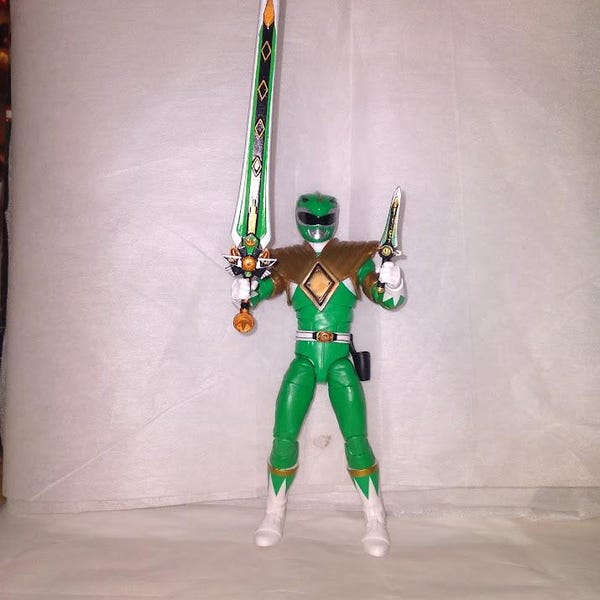 3D Printed & Painted Power Rangers Turbo Morpher / Carranger Accel ...