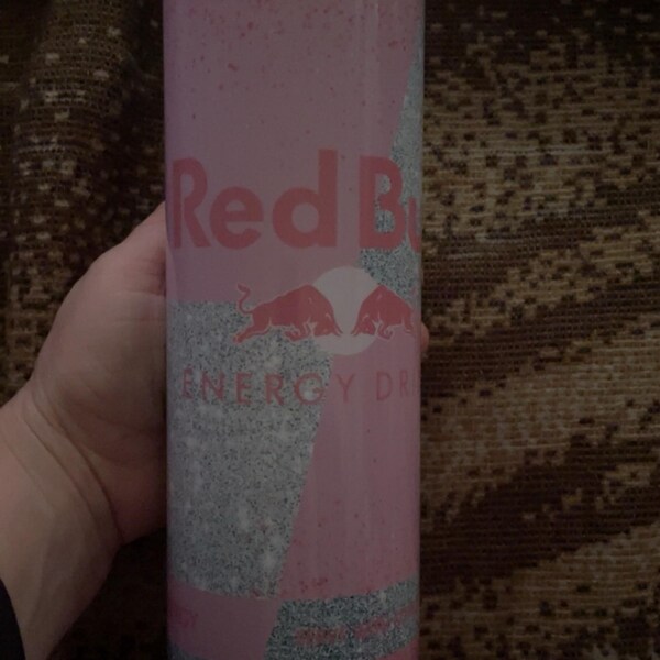 Red Bull Iced Lid Tumbler - Etsy