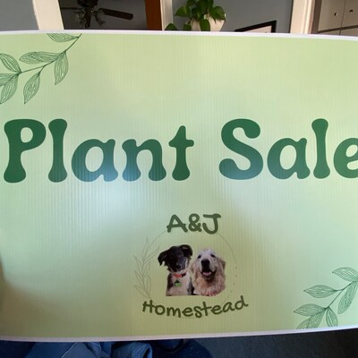 Personalize Custom Black Background Yard Sign 24 X 18, or 36 X 24 Inch ...