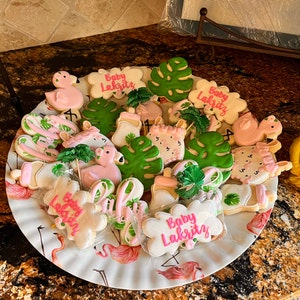 1/DZ Birthday Cookies Black, White, and Gold - Etsy