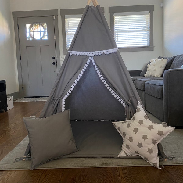 Powder Pink Teepee, Tipi TAMBOO, Teepee Tent, Teepee Tent for Kids ...