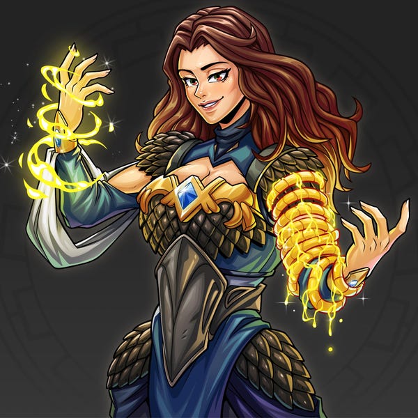 Dnd Commission Art Character With Mounts/familiars Commission Custom ...