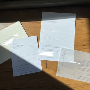 Printed Envelope Address Label for Wedding Invitations, Ready to Use ...