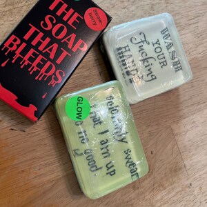 Soap That Bleeds Bleeding Soap Horror - Etsy