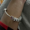 Pandora Charm Holland Windmill Bead Charm Travel Button S925 Sterling ...