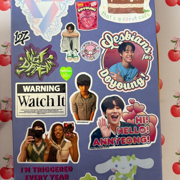 Mark Lee NCT 127 “braids” Sticker - Etsy