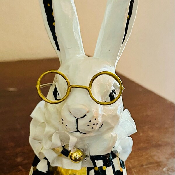 White Rabbit, Alice in Wonderland White Rabbit, Easter Rabbit, Hand ...