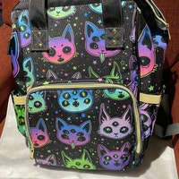 Baby Bat Diaper Nappy Bag Pastel Goth Baby Bag Goth Backpack Goth Purse ...