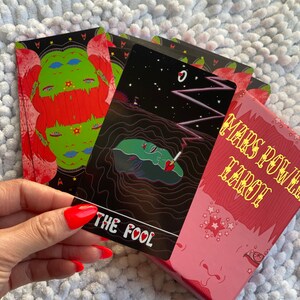 Mars Power Tarot Deck - Etsy