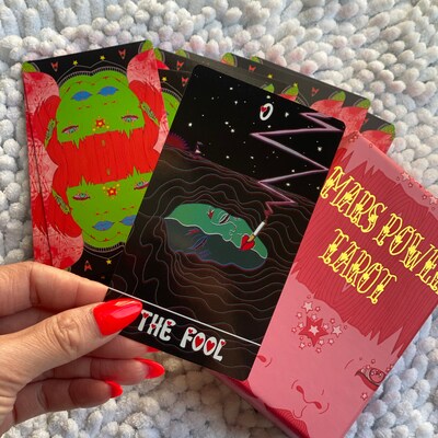 Mars Power Tarot Deck - Etsy