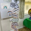 Safari Party Signs Jungle Party Signs Zoo Party Signs Animal Print ...