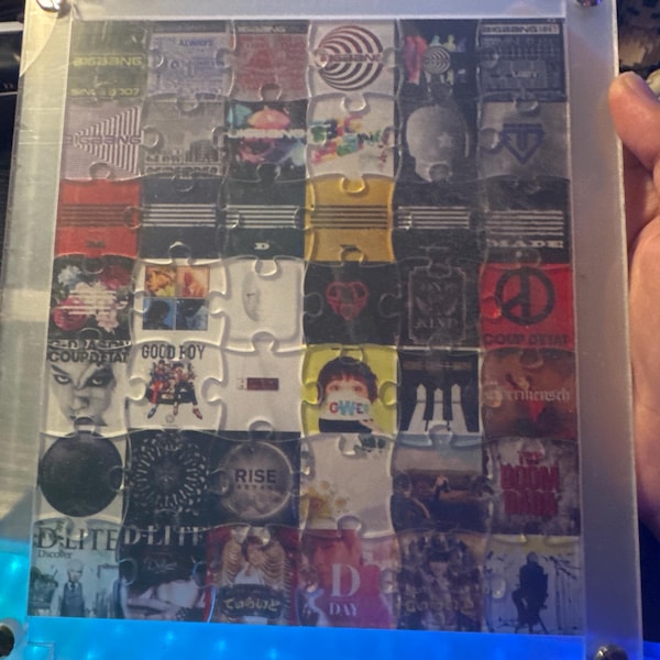 Kpop Group A Male Album Puzzle Acrylic Display (personalise) Nct Dream ...