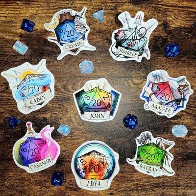 Dnd Sticker Ranger Class Critical Role D20 Ranger - Etsy